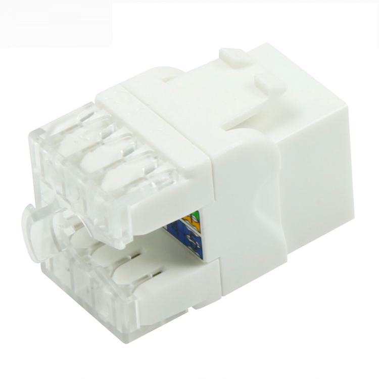 CAT6 RJ45 (8P8C) Unshielded Punch Down Keystone Jack Module | AZE